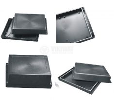 Enclosure box Z-46А polystyrene 150x80x33 black-Vikiwat
