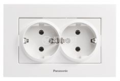 Double wall power socket 16A (white) | PANASONIC