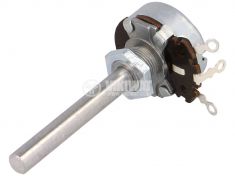 Potentiometer axial single turn AW2K5 2.5kOhm 4W wired