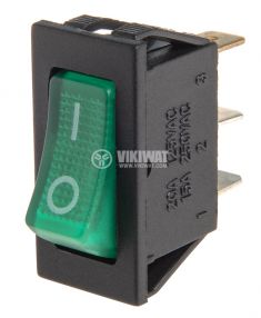 Rocker Switch 2-position OFF-ON 15A 250VAC vikiwat.com