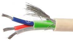 Shielded cable 3x0.75mm2 for microphones and Control Systems
