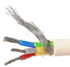 shielded cable 3x1mm2 for microphones and systems of control
