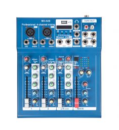 Professional mixer MX-4UB 4-channel Bluetooth USB MP3