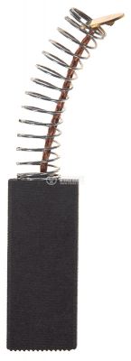 Carbon-graphite brush 5x12.5x30.5mm with center pin