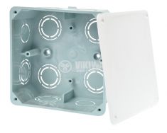 Junction Box KO 100_KA 107x107x50mm with cover VIKIWAT.COM