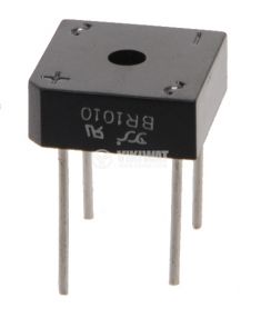 Грец схема 10A 1000V BR1010/KBPC1010/ мостов изправител