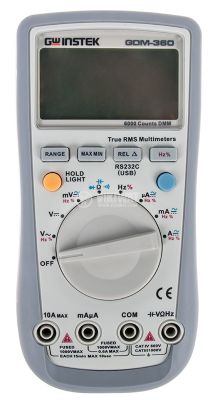 Multimeter GDM 360 LCD 6000 Vdc Vac Adc Aac Ohm F Hz