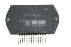IC STK465 two-channel audio power amplifier 30W 28VDC