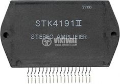 Интегрална схема STK4191, усилвател на мощност, 50W-Викиват